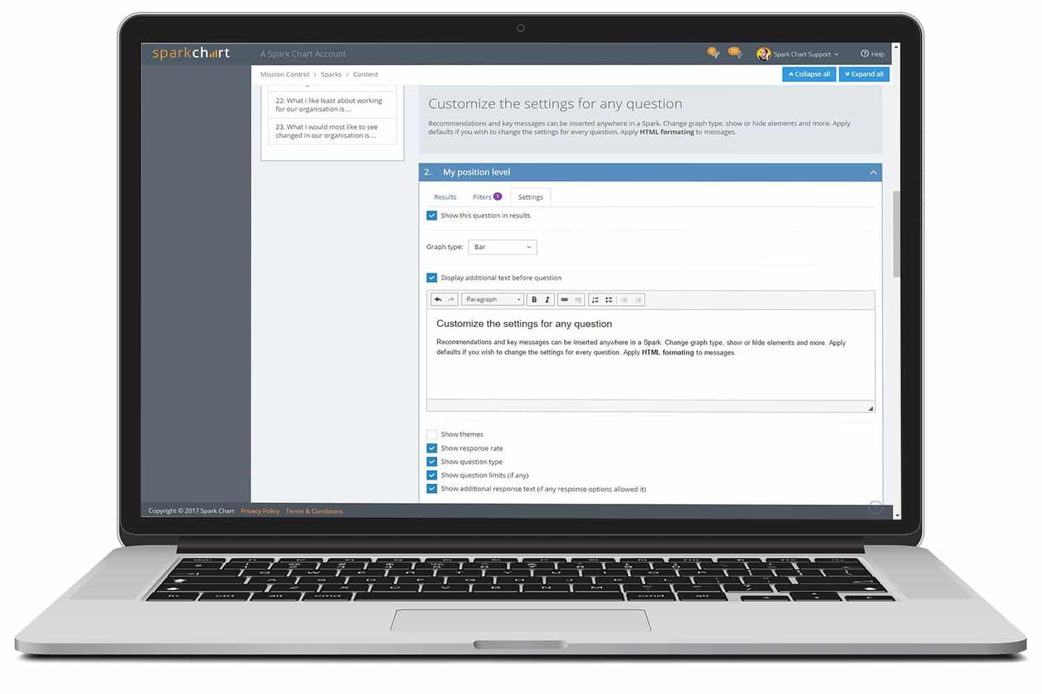 The ultimate Survey Tool & Software | Spark Chart Survey Experts