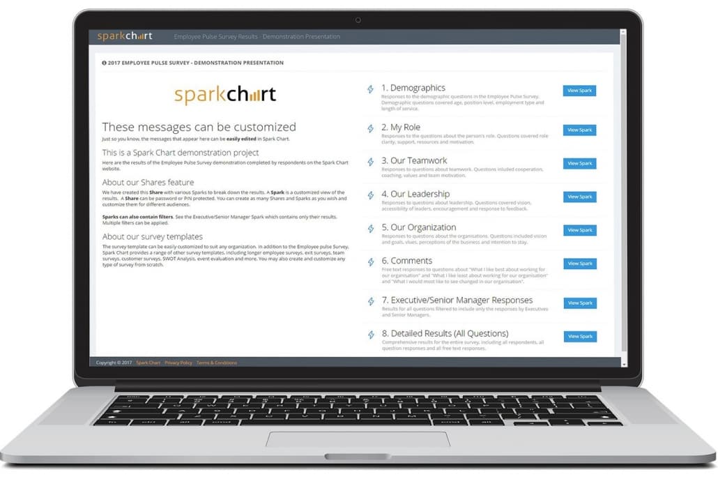 The ultimate Survey Tool & Software | Spark Chart Survey Experts