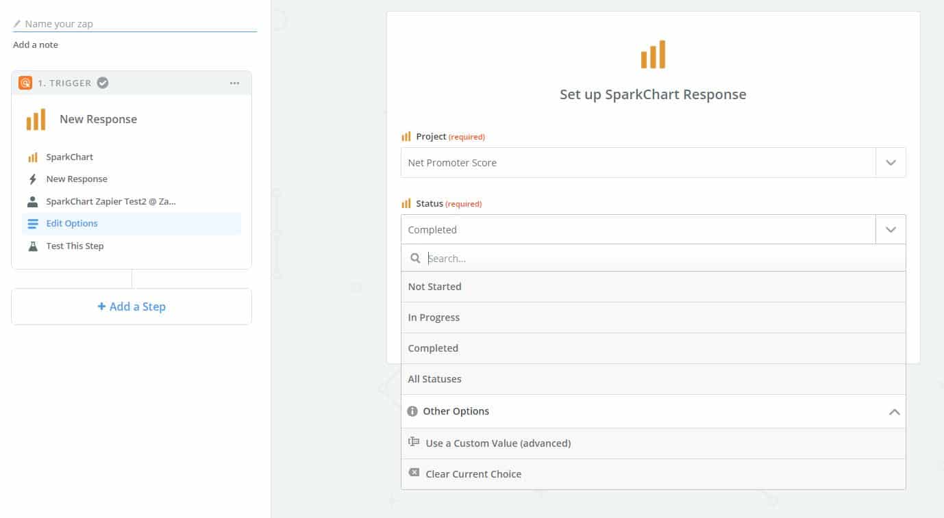 Automate survey tasks & workflows - Integrate Spark Chart & 1000+ apps